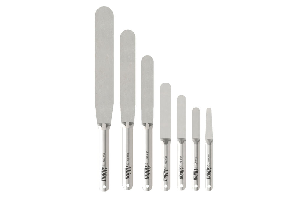 Albion 7-Piece Streamline Caulk Spatula Set - Superior Products ...